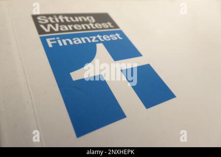 Stiftung Warentest / Finanztest / Zeichen / Logo/ Symbol Stock Photo ...