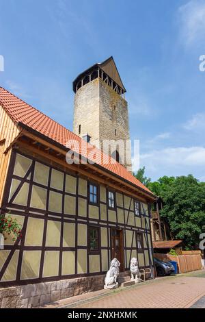 Korbach, tower Tylenturm in Nordhessen (North Hesse), Hesse, Germany ...