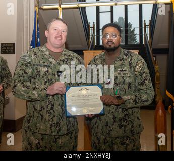 GREAT LAKES, Il. (Jan. 13, 2023) Capt. Jason Williamson, Naval Station ...