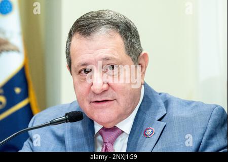 U.S. Representative Joseph Morelle (D-NY) speaking at a press ...