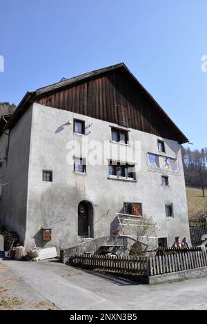 Maienfeld, Switzerland, Europe, canton, Graubünden, Grisons, Bündner ...