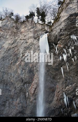 Wildensteiner Wasserfall, Kärnten, Gallizien, Freifallend, Wasserfall ...