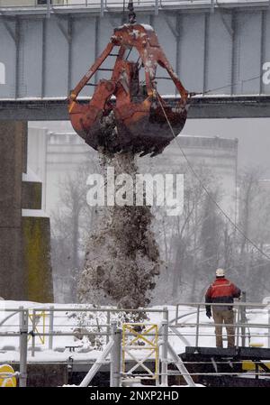 The U.S. Army Corps of Engineers Pittsburgh District begins to refill ...