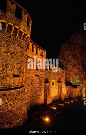 Switzerland, Canton Ticino, Locarno, Visconteo castle Stock Photo - Alamy