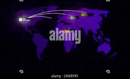 Countries population graph Stock Photo - Alamy