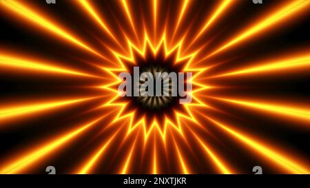 Bright spiral stream of rays. Motion. Cyber portal with moving spiral ...