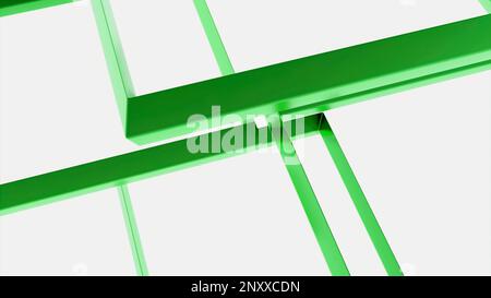 Kaleidoscopic effect of rotating rectangles. Design. Spinning ...