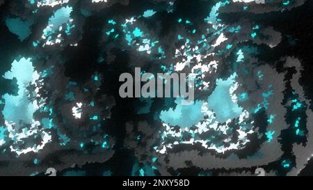 Plasma liquid with shimmering moving texture. Motion. Slowly bubbling ...