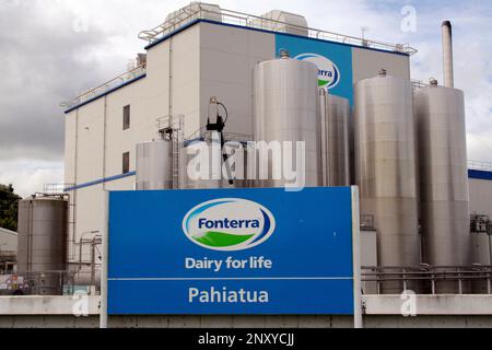 Fonterra dairy and milk powder factory in Heerenveen, New Zealand's ...