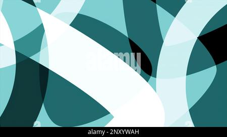Geometric rounded lines move on animated background. Motion. Animated ...