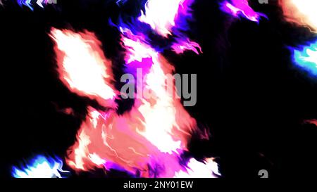 Colorful energy ripples with fluid movements. Motion. Colorful ripples ...