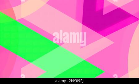 Moving geometric shapes for insertion. Motion. Triangular shapes move in animated background ...