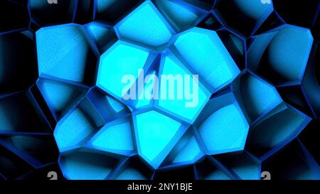 Abstract background 4k monochrome blue white gray light dark black ...