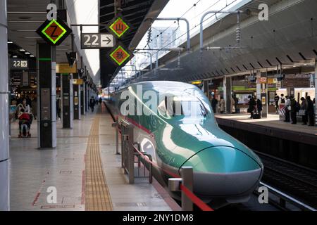 Japan's bullet train, also known as the Shinkansen, is a high-speed ...