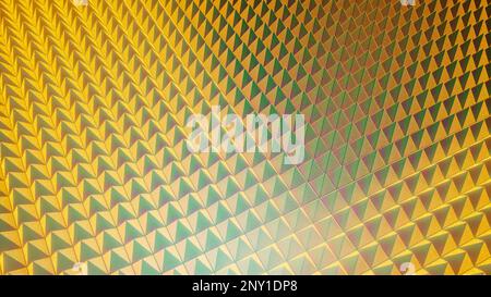 Rotating background with 3d pyramid surface. Design. Surface with 3d ...