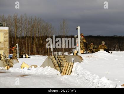 Members of the Norwegian Home Guard conduct a Situational Training ...