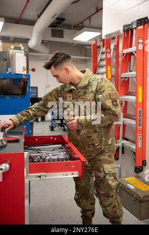 Staff Sgt. Ryan Raby, a fuels system specialist with the 64th Air ...