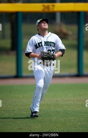 Dartmouth Big Green left fielder Matt Feinstein (23) high fives Nate ...