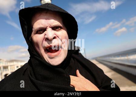 Brigantine Castle Pier, a walk through haunted attraction, sat on the ...