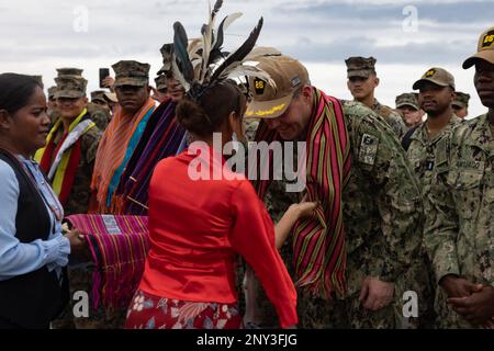 DILI, Timor-Leste (Feb. 2, 2023) Dancers from the Timor-Leste perform a ...