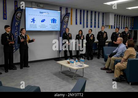 WHEELING, Ill. (Jan. 20, 2023) Rear Adm. Jennifer Couture, commander ...
