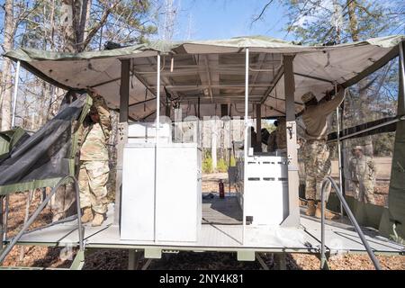 Members of the 375th Quartermaster Company (Field Feeding), HQ, 518th ...