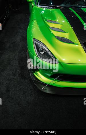 Green Dodge Viper ACR Stock Photo - Alamy