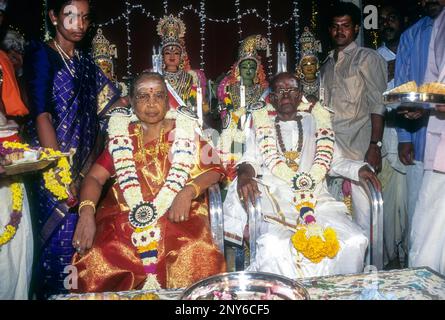 Kanakabishegam, 90th year completion marriage in 1996, Nattukottai ...