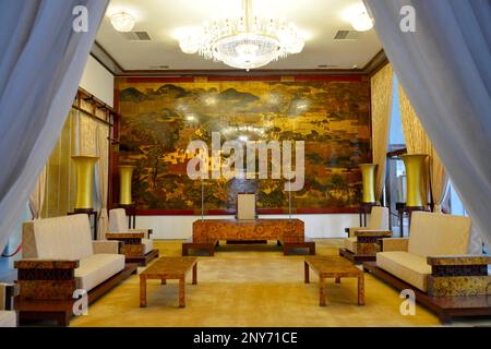 The Ambassadors Chamber at the Reunification Palace, Ho Chi Minh City ...