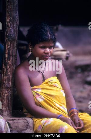A group of Betta kurumba tribal people posing for the camera at ...