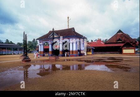 Sree Mahadeva temple in Vaikom, Kerala, India, Asia Stock Photo - Alamy