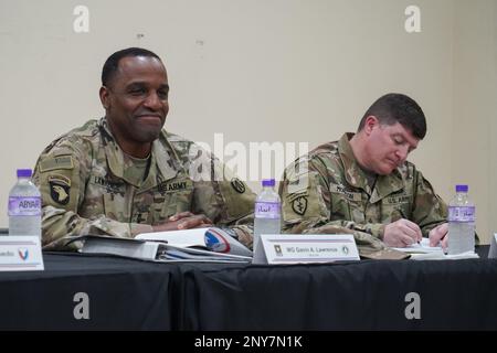 Maj. Gen. Gavin A. Lawrence (right), Military Surface Deployment and ...
