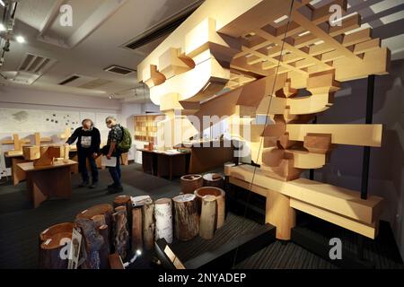 Many kinds of kigumi, Japanese traditional wooden construction technics ...