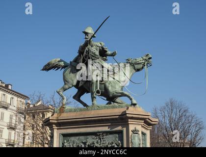 Ferdinando di Savoia monument by sculptor Alfonso Balzico circa 1866 in ...