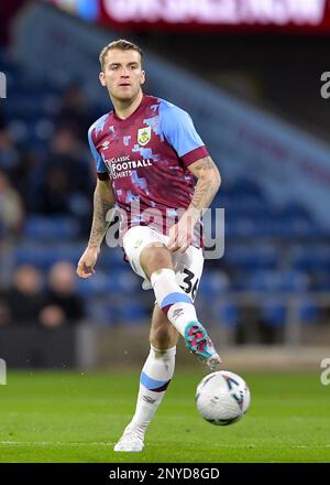 Burnley, England, 1st March 2023. Burnley Manager Vincent Kompany ...