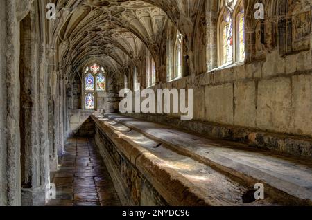 Lavatorium, the monks washroom Stock Photo - Alamy