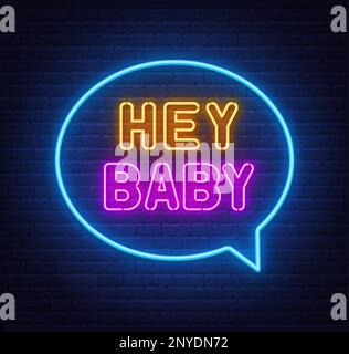 speech bubble with hey lettering Stock Vector Image & Art - Alamy