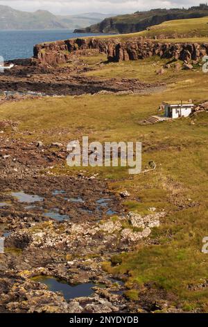 Looking over the Sound of Mull to the Arcnamurchan Peninsula from Dun ...