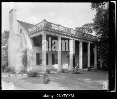 William Henry Fitzhugh House, Fredericksburg, Virginia. Carnegie Survey ...