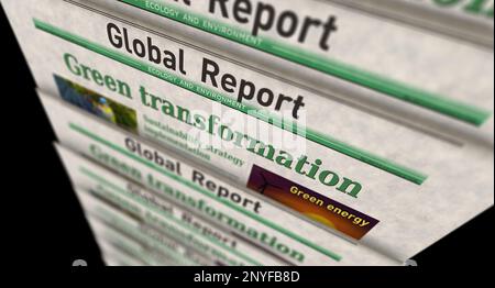 Green transformation ecology environment and sustainable economy ...