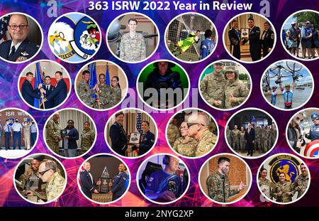 A collection of photos of accomplishments and events from the 363d ...