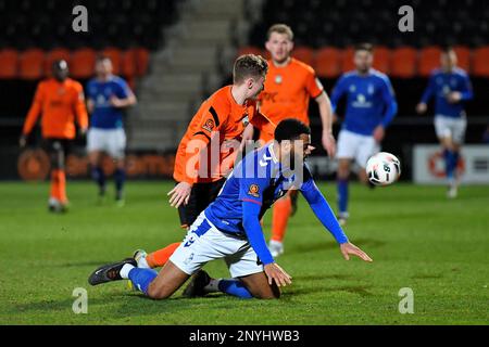 Joe Nuttall of Oldham Athletic Association Football Club before the ...