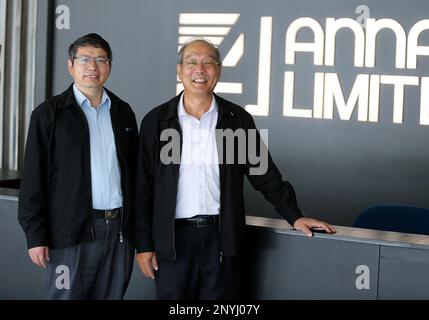 Co-founders of Pioneer Environmental Technology, James Ow Chin Seng ...