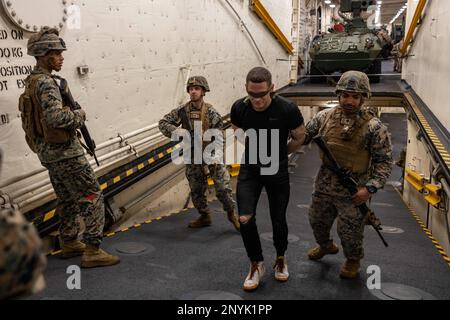 INDIAN OCEAN (Jan. 17, 2023) – U.S. Marine Corps Sgt. Kenneth Vasquez ...