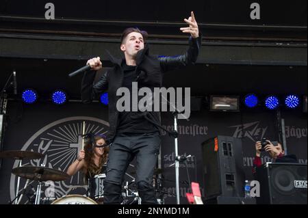 Tyler Smyth of Dangerkids performs during the Rock On The Range ...