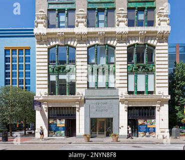 Pittsburgh Downtown: Century Building, a 1907 brick and terra cotta ...