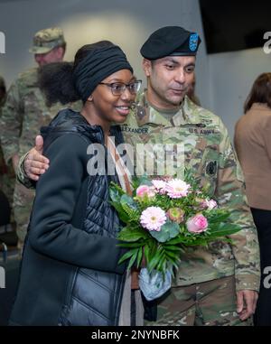 U. S. Army Command Sgt. Maj. Kisha M. Thomas with United States Army ...
