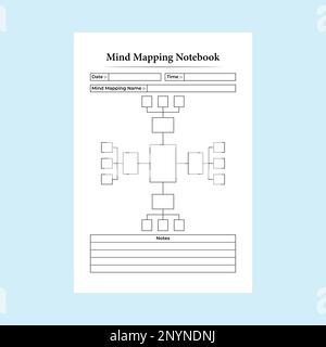 Mind information planner template KDP interior. Daily activity planner ...