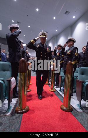 KEYPORT, Wash. (Jan. 6, 2023) Capt. Chimi Zacot, commander of Submarine ...