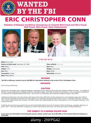 This image provided by the FBI shows the wanted poster for Monica ...